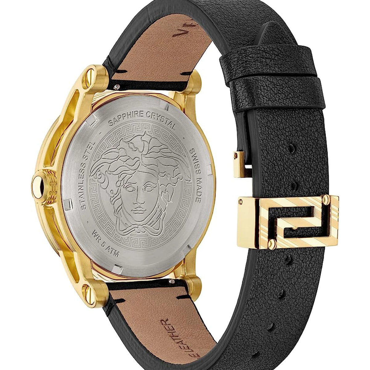 Men's Versace Code Black Dial Watch-VEPO00320 – Bluestrap Watches Ghana