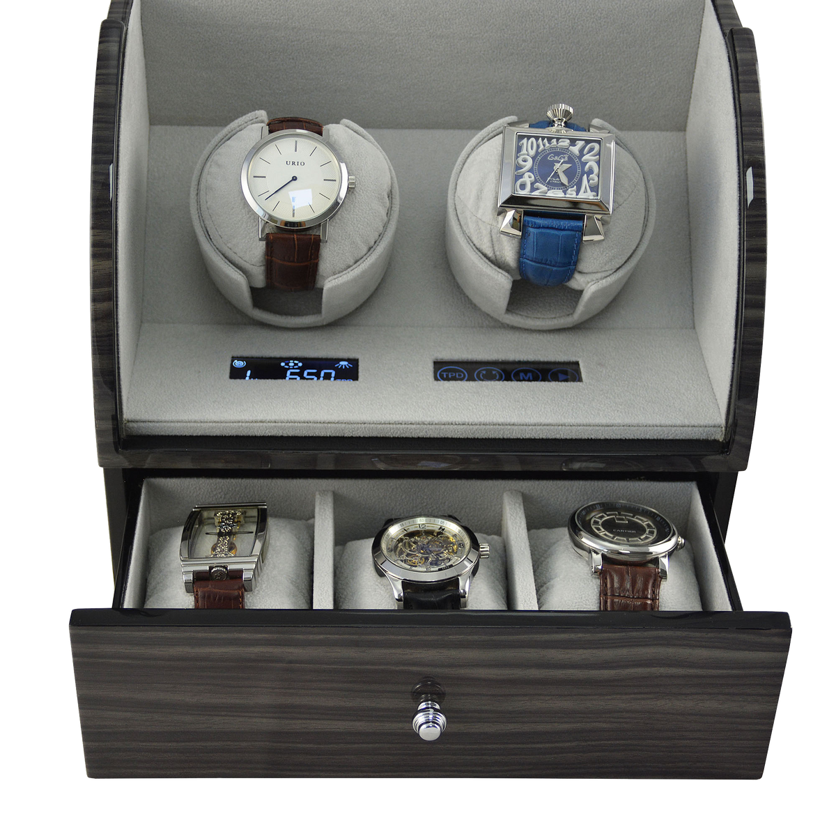 Double watch winder - 5 rotating programs (All touch screen ...